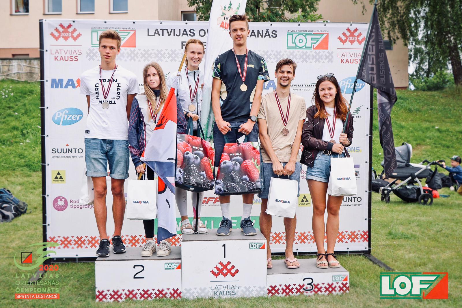 Latvijas čempionāts sprintā un sprinta stafetēs | OK Alnis